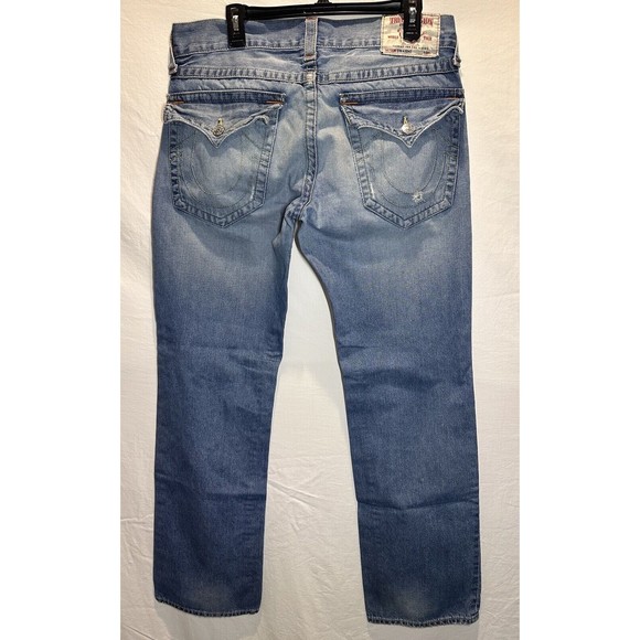 True Religion | Jeans | True Religion Straight Fit 0 Cotton Mens Blue ...
